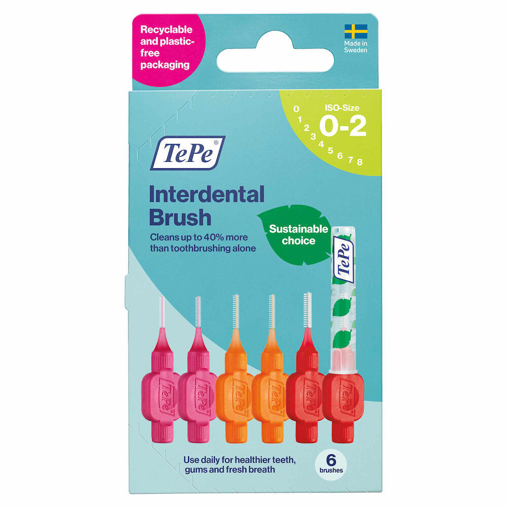 TePe® Interdental Brushes Original Carton - Mix (0-2) – TePe Oral ...