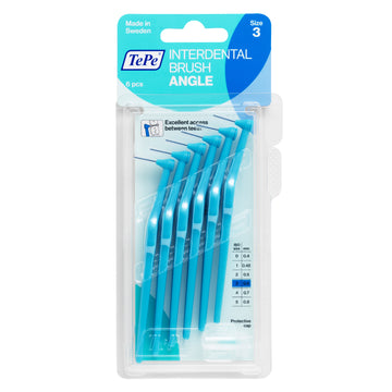 TePe Angle™ Interdental Brushes Blue - 0.6 mm (ISO 3) – TePe Oral ...