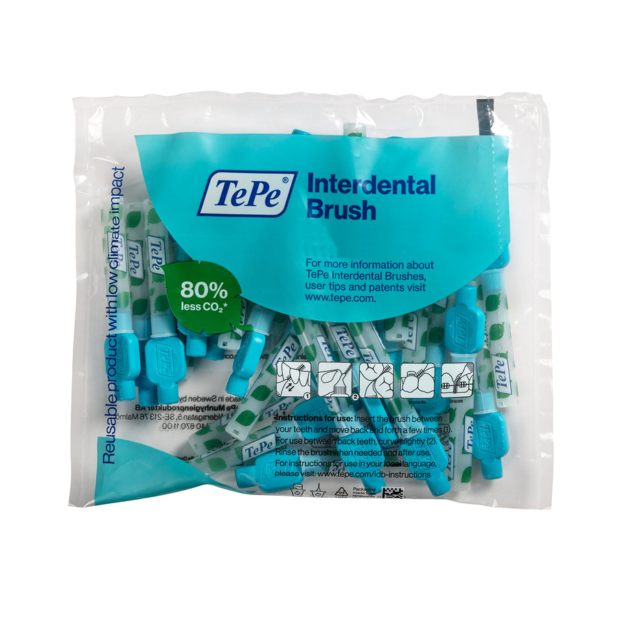 TePe® Interdental Brushes Original Blue - 0.6 mm (ISO 3) – TePe Oral ...