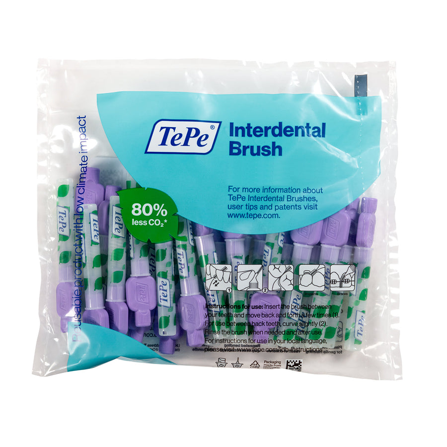 TePe® Interdental Brushes Original Purple - 1.1 mm (ISO 6) – TePe Oral ...
