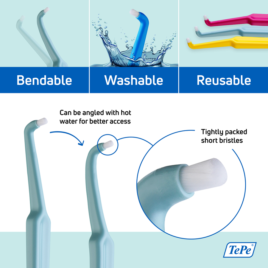 TePe Compact Tuft™ - Toothbrush for Precision Cleaning – TePe Oral ...