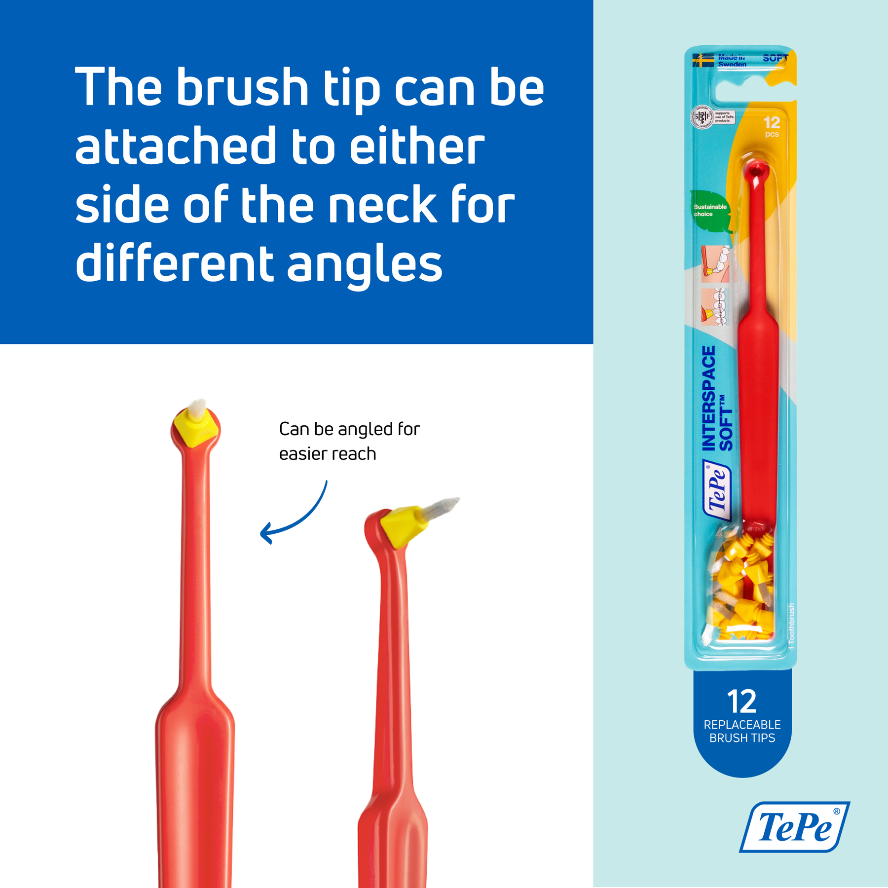 Angled Toothbrush | TePe Interspace™ – TePe Oral Health Care, Inc.