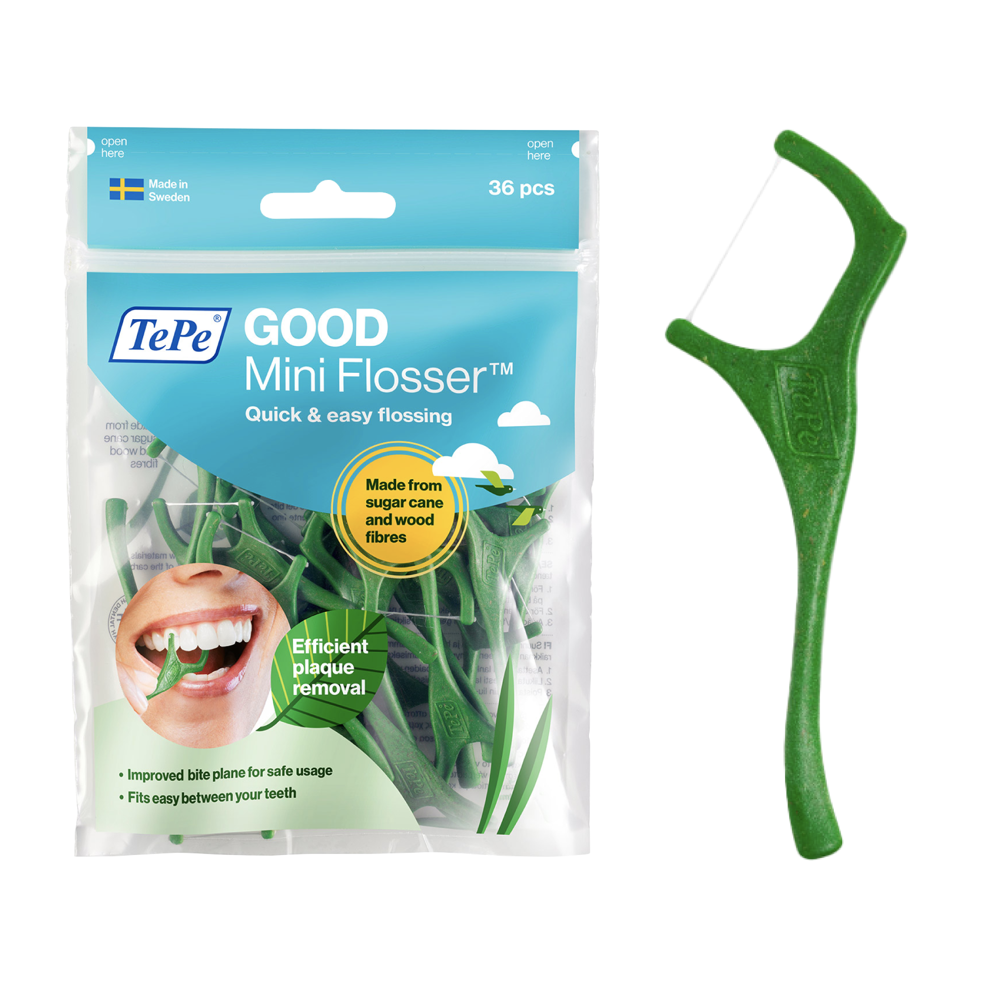 Flossers | TePe Mini Flosser™ – TePe Oral Health Care, Inc.