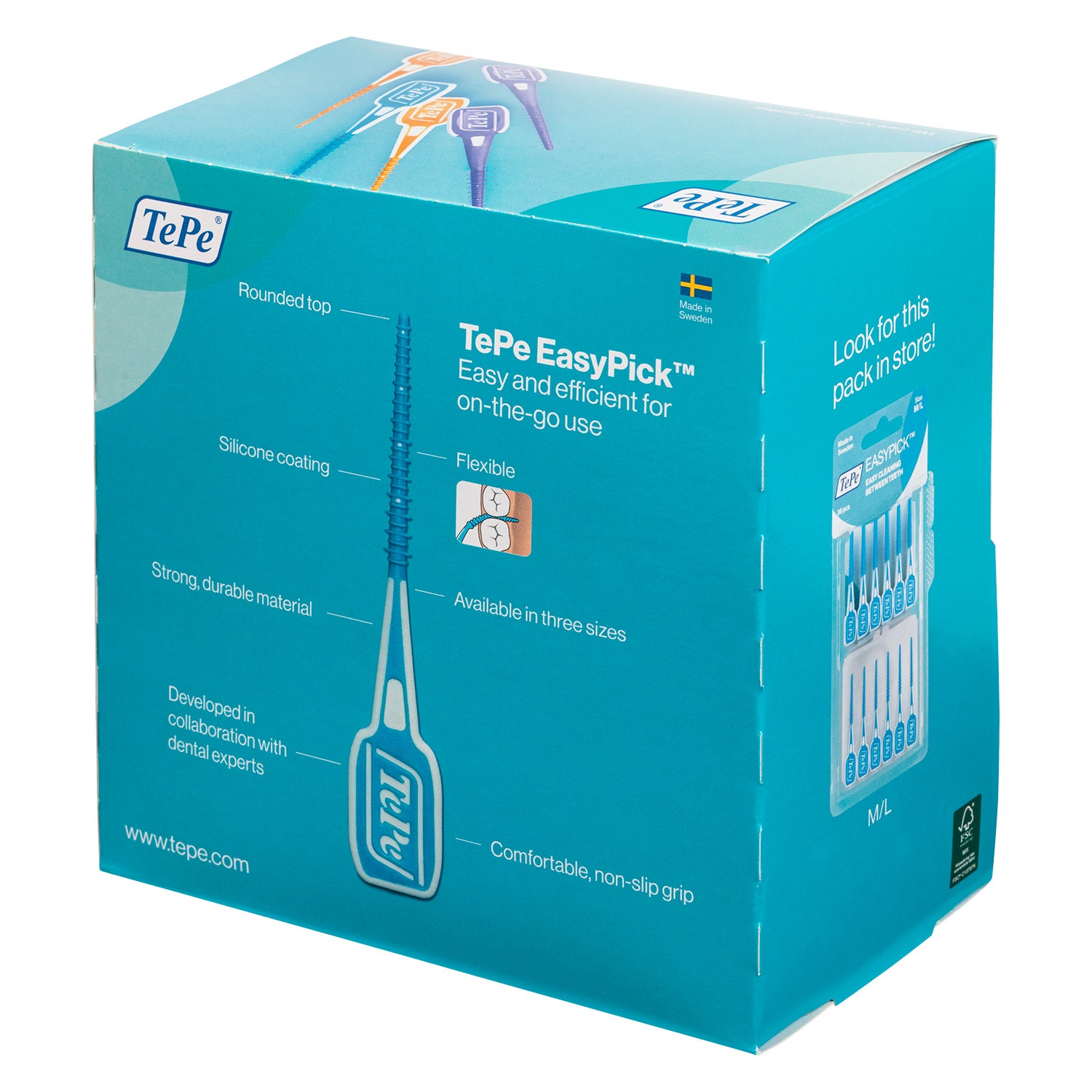 TePe EasyPick Dispenser Boxes – TePe Oral Health Care, Inc.