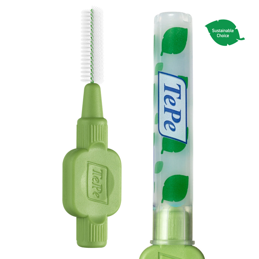 TePe® Interdental Brushes Original Green - 0.8 mm (ISO 5) – TePe Oral ...