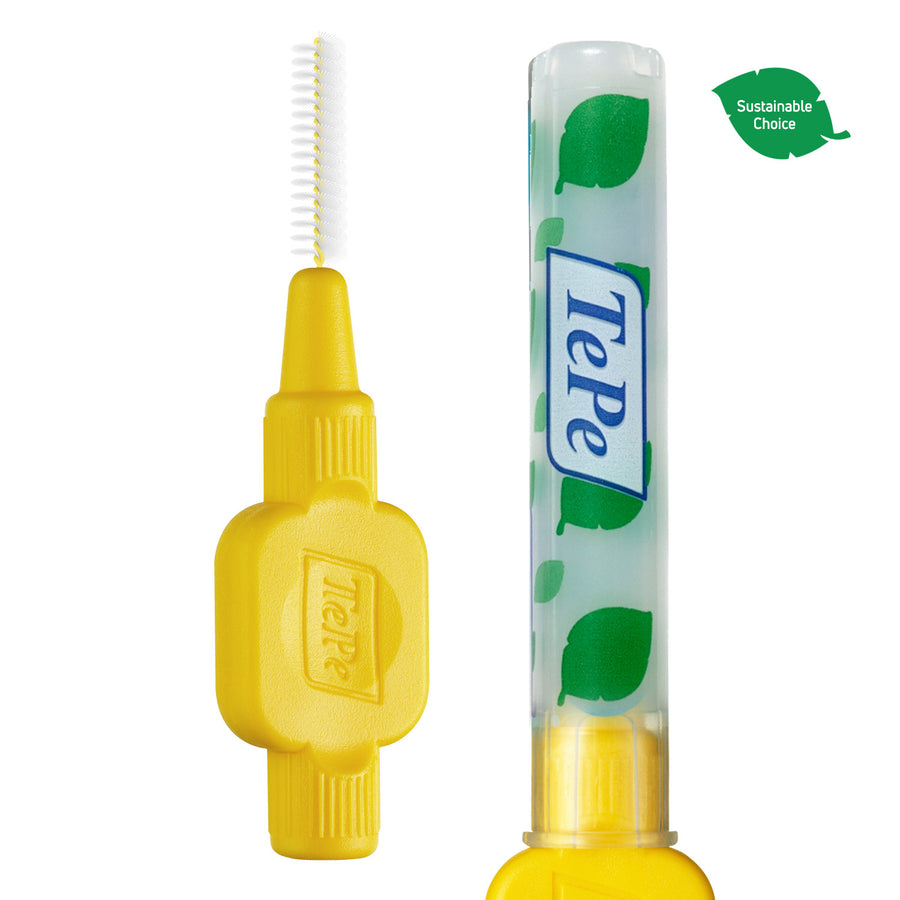TePe® Interdental Brushes Original Yellow - 0.7 mm (ISO 4) – TePe Oral ...